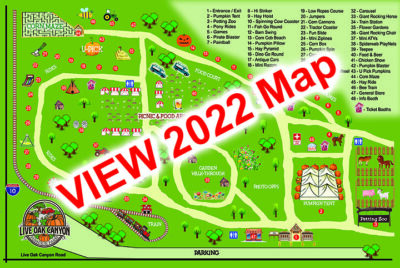 Farm Map | Live Oak Canyon Pumpkin Patch & Christmas Tree Farm ...